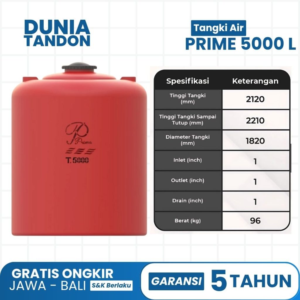 Prime 5000 L - Dunia Tandon